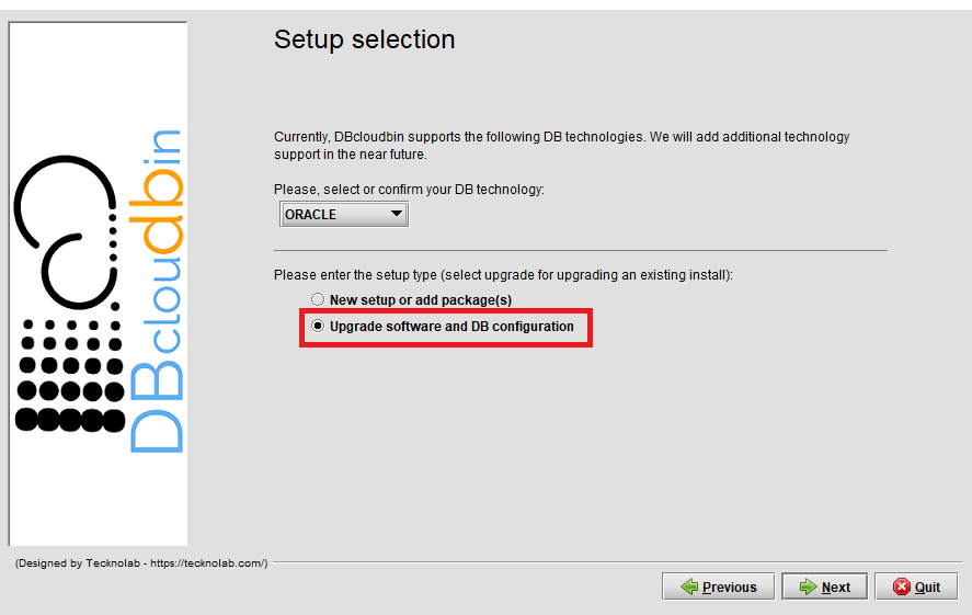 Update agent address - Database downsizing to Cloud Object Storage